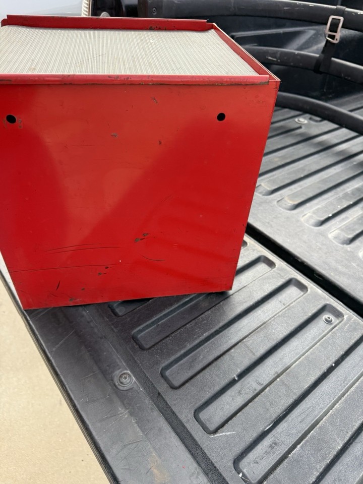 Vintage Mac Tools Red 6-Drawer Side Cabinet Tool Box – 38 lb – No Key | eBay UK