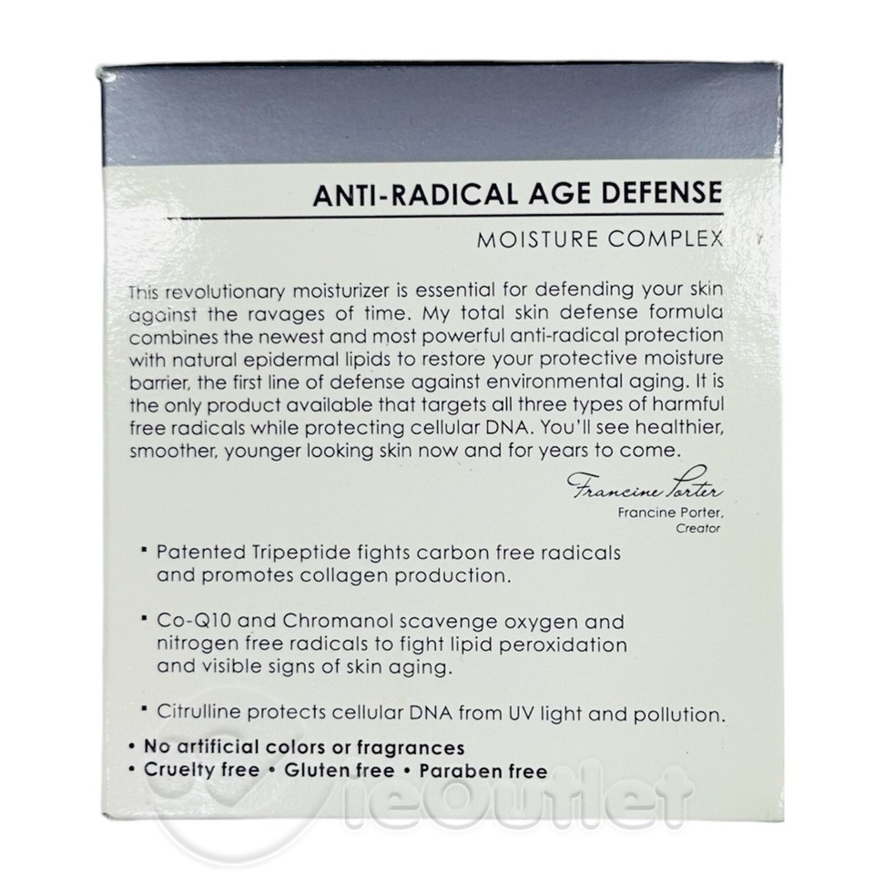 Osmotics Cosmeceuticals ANTI-RADICAL AGE DEFENSE Tri-Peptide Moisture ...