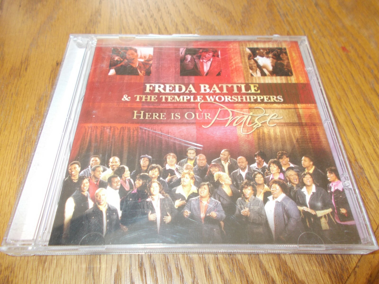 FREDA BATTLE & THE TEMPLE WORSHIPPERS - HERE IS OUR PRAISE CD | eBay