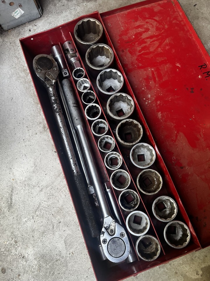 Proto 27 Piece 3/4" Drive Socket Set | 2 3/8 Down To 1 1/8 | 3/8"-1 1/8 ...