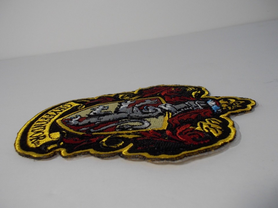 NOS Harry Potter Gryffindor Iron On Patch Red 4 5/8"H Free S&H | eBay
