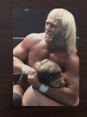 Rare! Vintage!! 1 Card : Pro Wrestling : Hulk Hogan & Stan Hansen ...