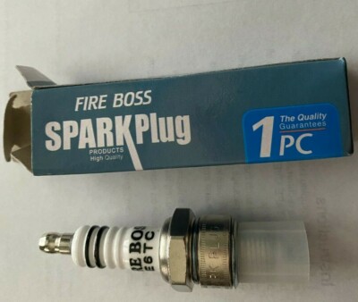 TWO PIECES E6TC SPARK PLUG PW50 BP6HS BPR6HS | eBay