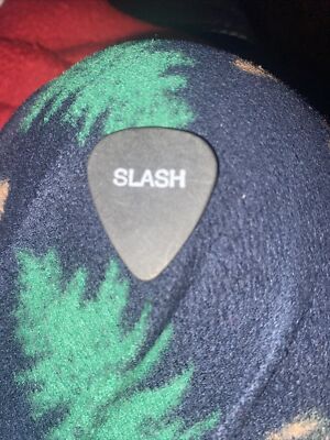 Slash Black Tour Guitar Pick Guns N Roses | eBay
