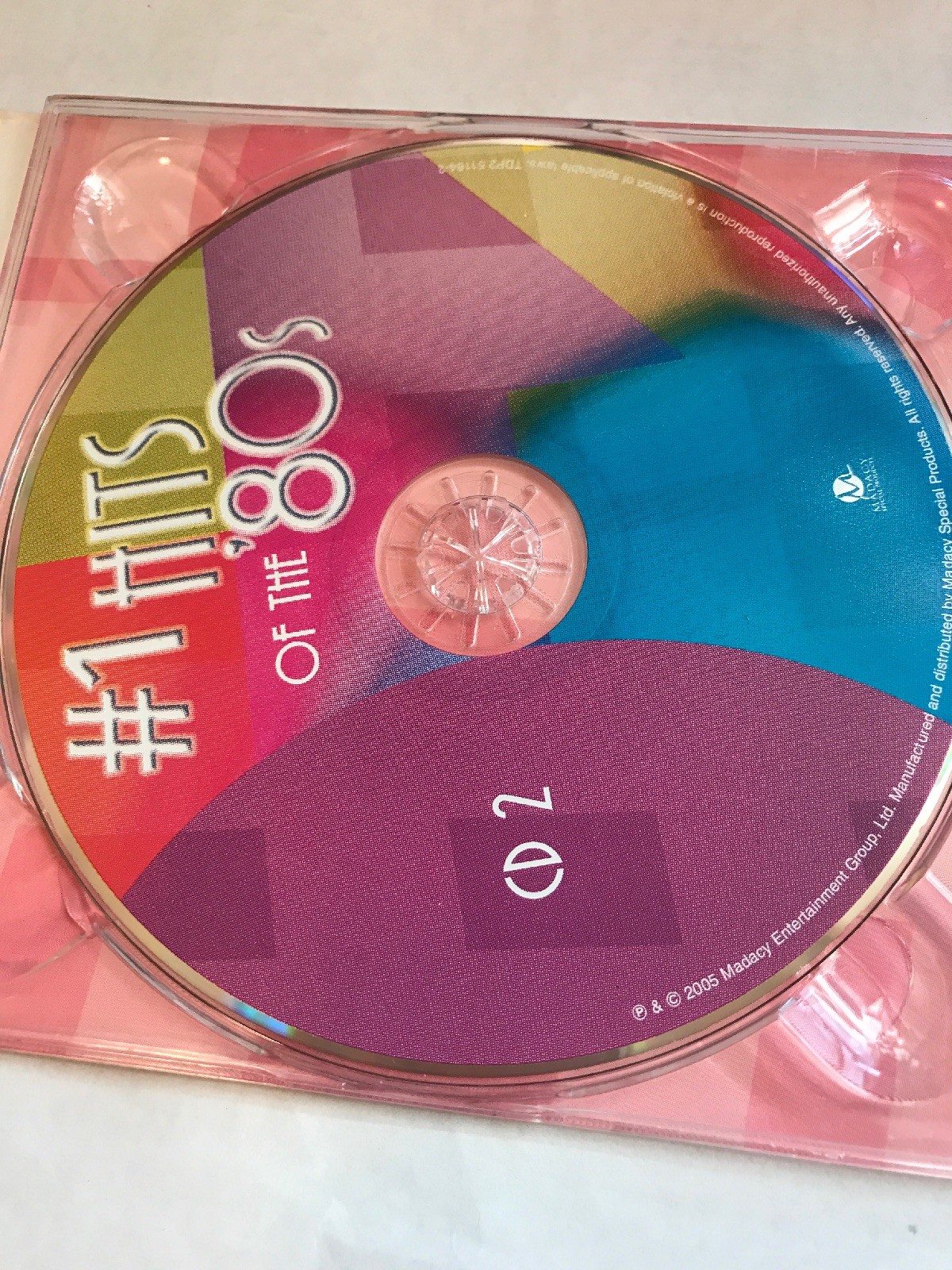 #1 Hits of the 80's [Madacy] by The Countdown Singers (CD, Sep-2005, 3 ...