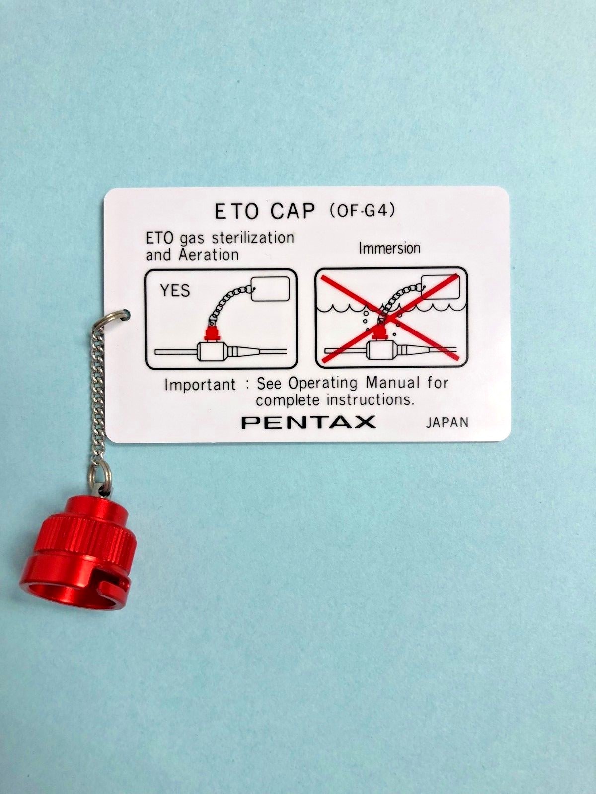 PENTAX OF-G4 ETO Cap for Gas Sterilization, Aeration & Shipping, NEW ...