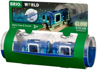 Brio Tunnel Box U-Bahn Glow in the Dark 3-tlg. Leuchtender Zug ...