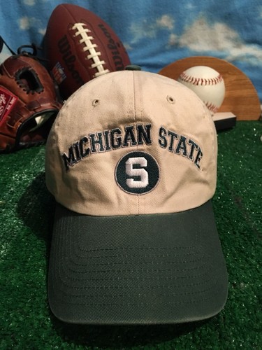 MICHIGAN STATE SPARTANS HAT TWINS CAP VINTAGE ADJUSTABLE strapback MSU ...