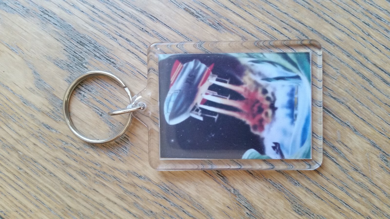 fireball xl5 Double Sided Large Keyring Key Ring Fob Chain Gift | eBay UK