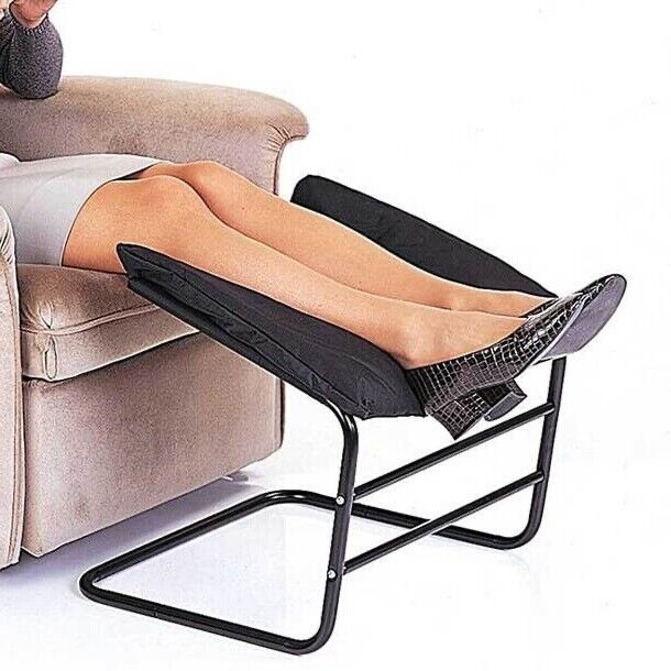Supportive Padded Leg Rest Foot Stool Relaxation Improve Circulation ...