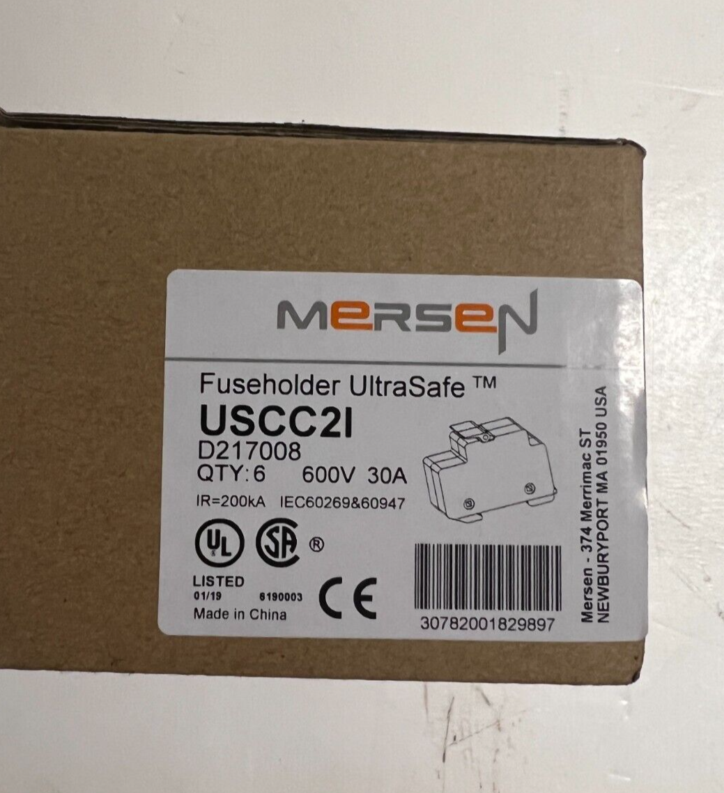MERSEN USCC2I Fuse Block,0 to 30A,Class CC,2 Pole USCC21 New NIB | eBay