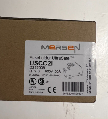 MERSEN USCC2I Fuse Block,0 to 30A,Class CC,2 Pole USCC21 New NIB | eBay