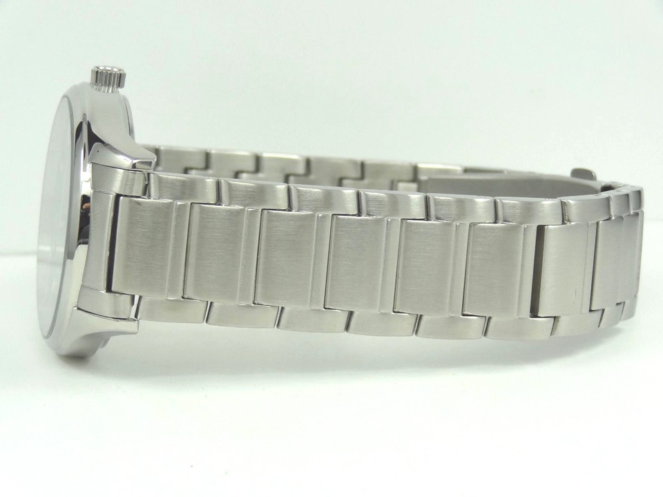 Bulova 96B181 Date Blue Dial Stainless Steel Silver Tone Classic Men's ...