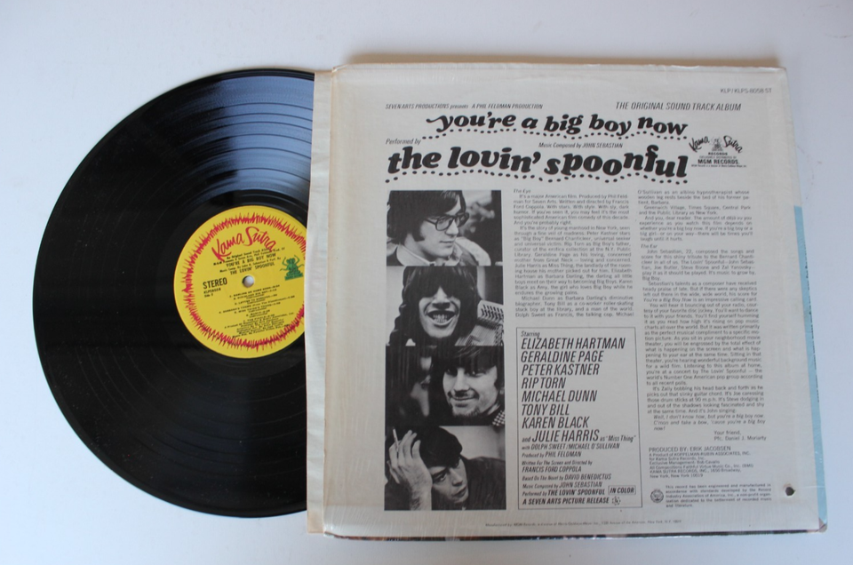 You're a Big Boy now - The Lovin Spoonful Record lp original vinyl ...