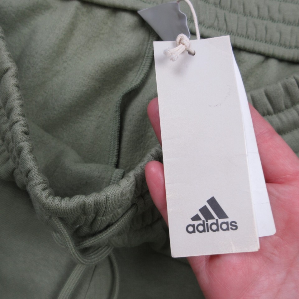 Adidas Pants Mens 2XL Green Black Sweatpants Joggers Gym Activewear ...