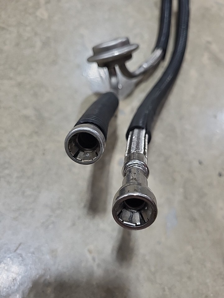 1992 Corvette C4 LT1 OEM Fuel Supply Lines Feed Return Oem Near Rail ...