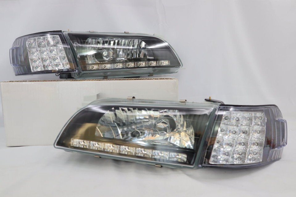 1993-1997 Toyota Corolla AE100 E100 Wagon Front LED Headlight LED ...