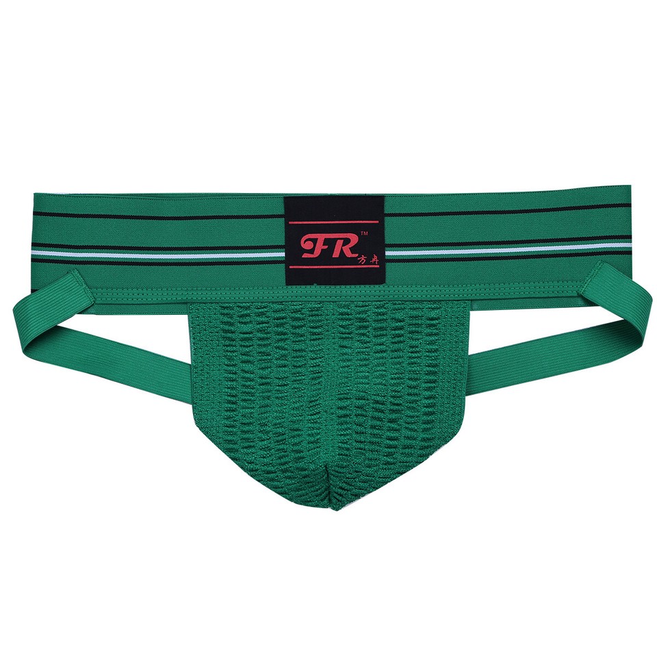 Men Lingerie Athletic Supporter Jockstrap Sport Briefs Underwear Thong ...