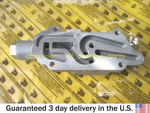 JCB BACKHOE - GENUINE JCB VALVE ADAPTOR BLOCK ASSY. SS700 LOW RATIO ...