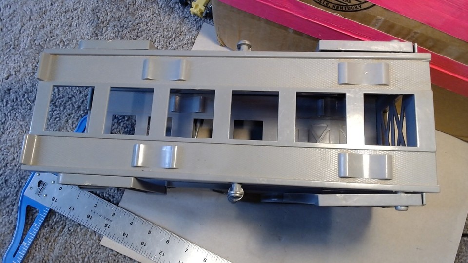 Large Plastic 1/16 Scale Car Hauler Trailer Only China 14.5"L X 6.5"H X ...