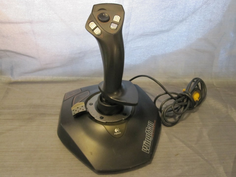 Logitech Wingman Extreme 3D Pro Joystick PC Controller 863167-0000 ...