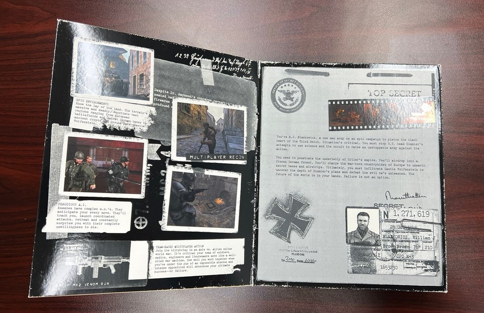 Return to Castle Wolfenstein Big Box Game (PC, 2001) 47875311350 | eBay