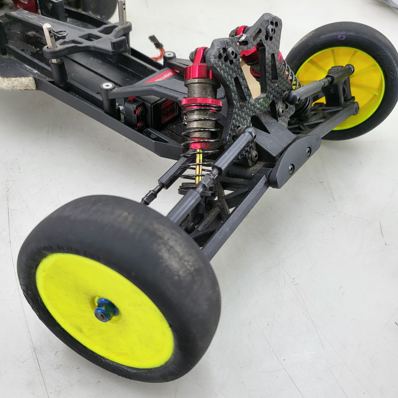 PR S1 V2 Buggy 1/10 2WD roller, carbon fiber chassis & towers, trans ...