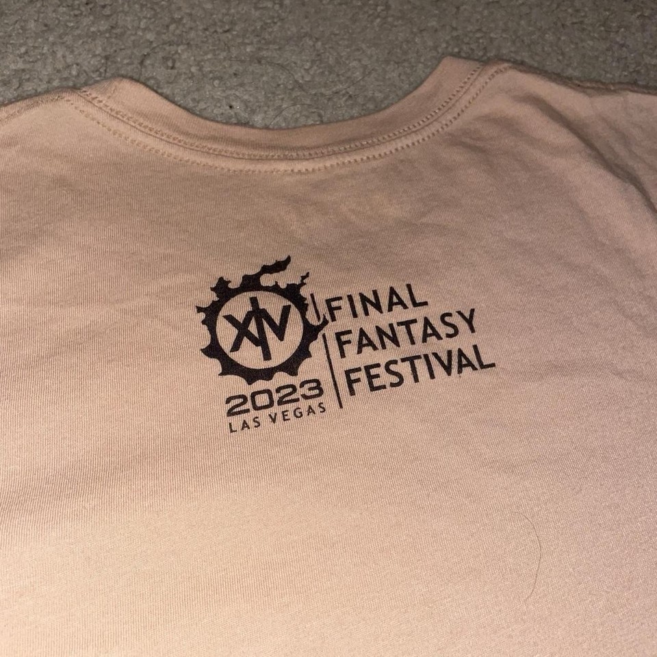 Final Fantasy XIV 2023 Festival Square Enix t shirt Size Large | eBay