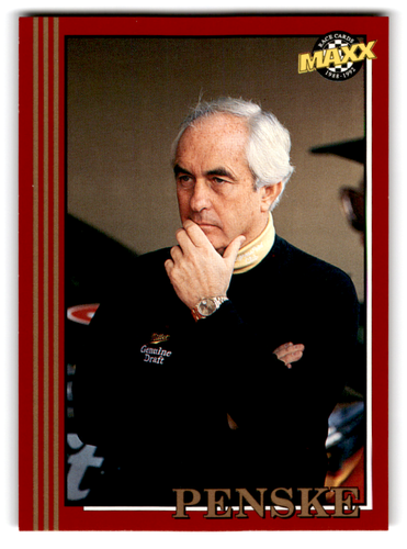 1992 Maxx Red #110 Roger Penske NM Near Mint ID:66021 | eBay