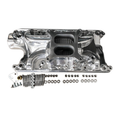 Intake Manifold Polished Dual Plane For Small Block Ford SBF 260 289 ...