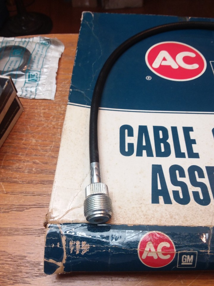 1969 69 FIREBIRD TRANS AM NOS SPEEDOMETER CABLES AUTOMATIC T-400 RAM ...