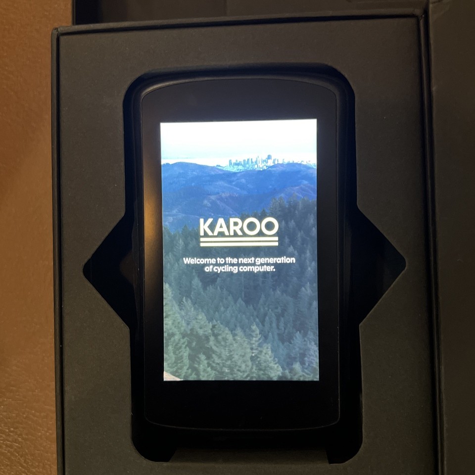 Hammerhead Karoo 2 GPS Bike Computer Touch Screen NO ACCESSORIES Device ...
