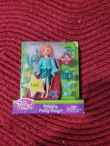Polly Pocket Doll Happy Polly Days Lea Christmas Vintage 2003 NEW in ...