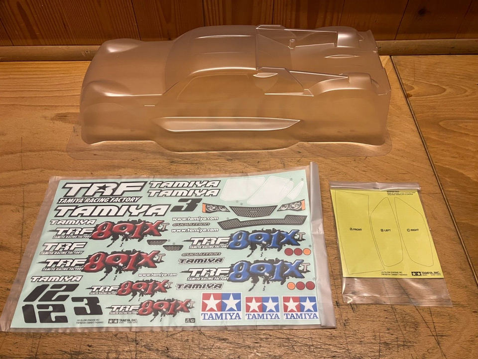 Tamiya TRF801XT, Item: 49497, New Body Set (Vintage, TRF, Avante) | eBay