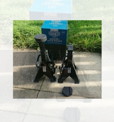 2x Anti-Slip Rubber Pads for Halfords Advanced Ratchet Axle Stands - 2 ...