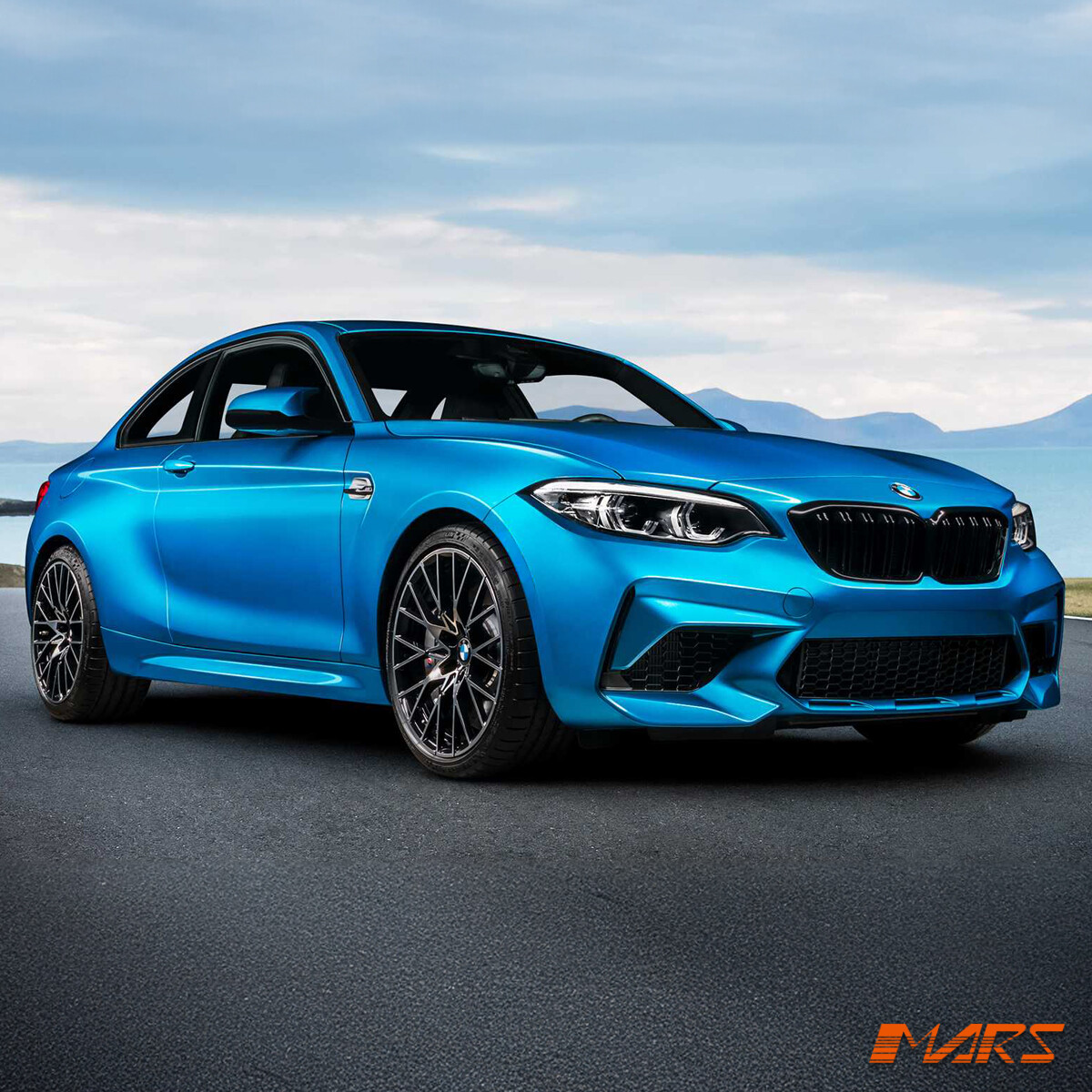 M2 Competition M2C Style Front Bumper bar & Grill Bodykit for BMW F87 ...