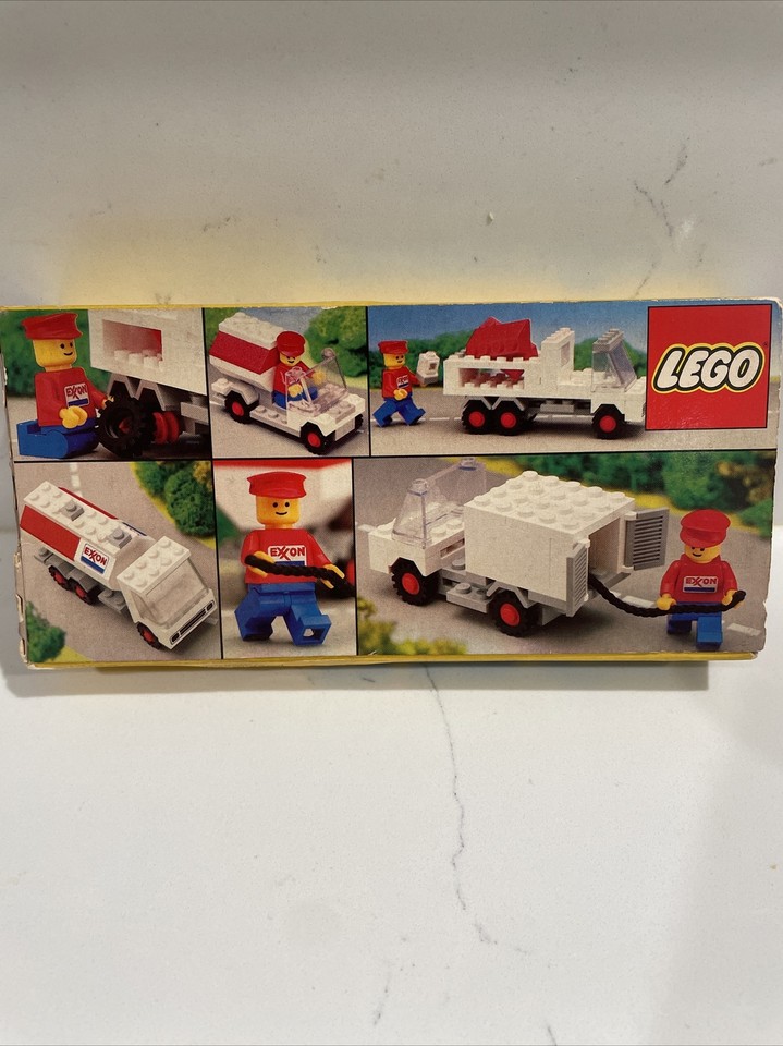Lego Vintage Fuel Pumper 554 Factory Sealed Legoland Town System Exxon ...