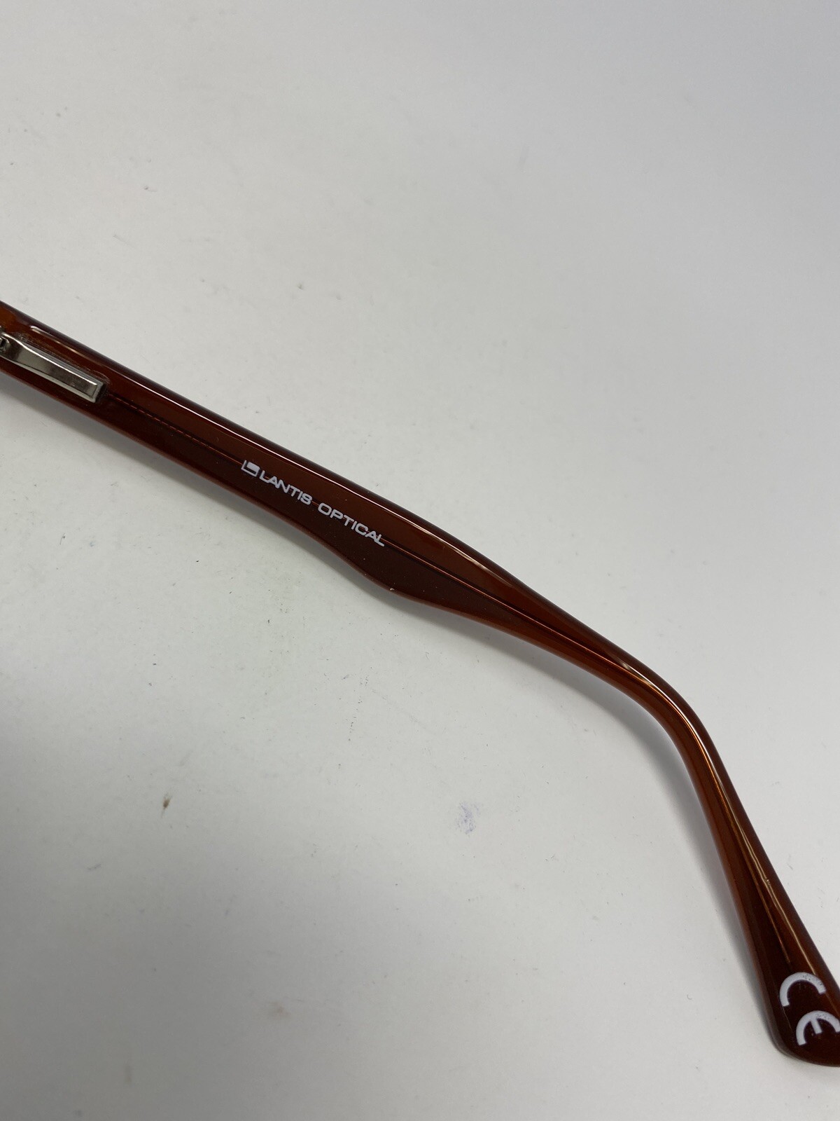 LANTIS OPTICAL Eyeglasses Frame CS L8020 46-16-135 BRN Brown Full Rim ...