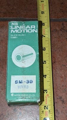 NB Linear Motion Slide Bush SM-30 NIB | eBay