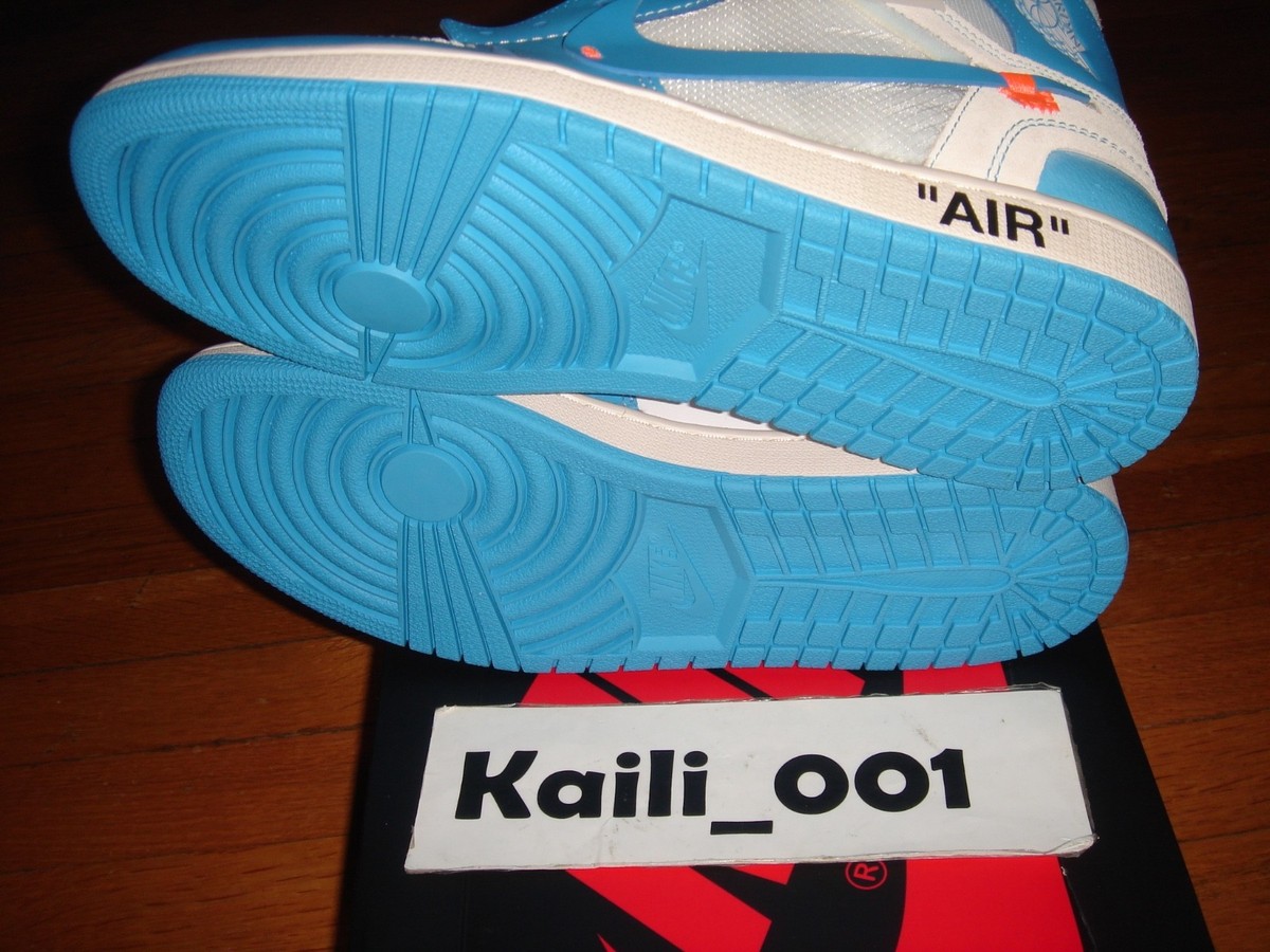 Nike Air Jordan 1 X OFF-WHITE NRG AQ0818-148 UNC Chicago Nike Air Jordan 1 X OFF-WHITE NRG AQ0818-148 UNC Chicago