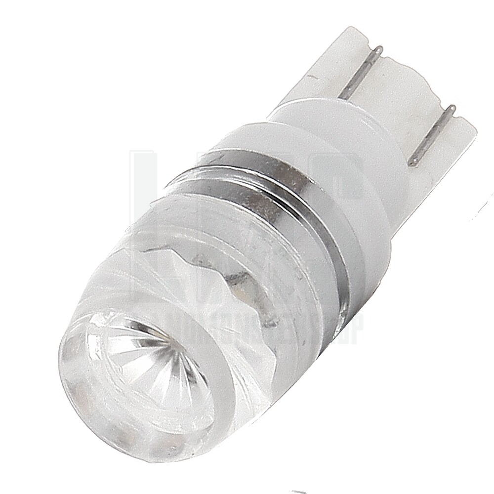 10x White T10 194 LED Bulbs Instrument Gauge Cluster Light with 1/2 ...