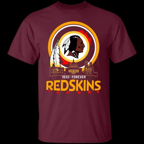 Men's Washington REDSKINS Forever HTTR Save the Name T-Shirt Maroon S ...