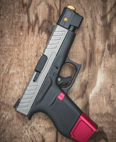 Tyrant Designs T-comp Compensator for 9mm GLOCK 43 43x 48 Black Body ...