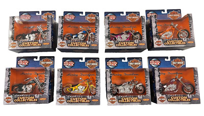 2001 Harley Davidson Metal Maxx- 1:17 Scale Custom Collectable Complete ...