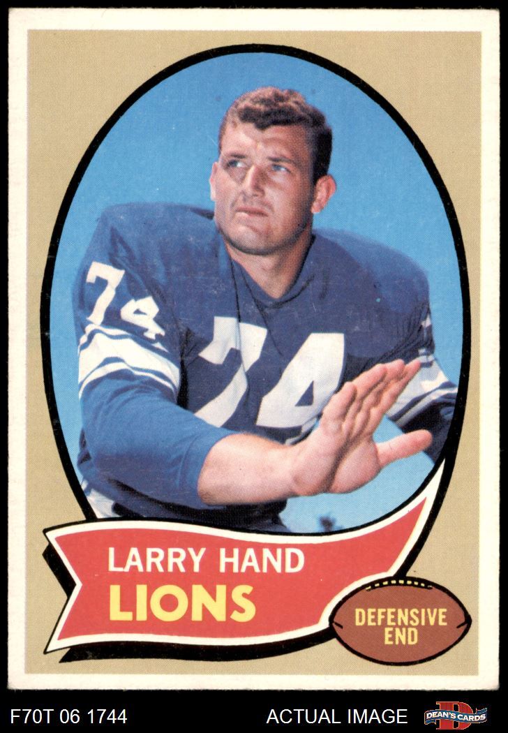 1970 Topps #149 Larry Hand Lions Appalachian St 5.5 - EX+ | eBay