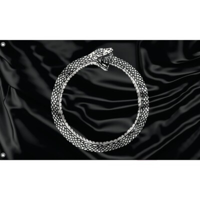 Ouroboros Flag | Unique Design, 3x5 Ft / 90x150 cm, EU Made | eBay