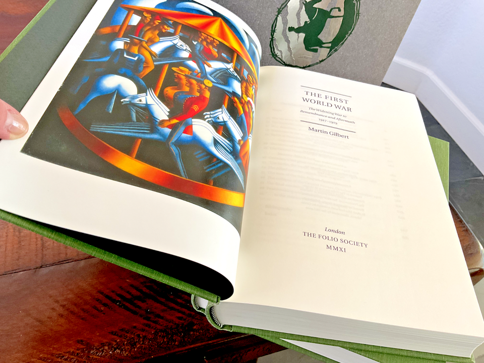 Martin Gilbert The First World War 1914-1916 and 1917-1919 - The Folio ...