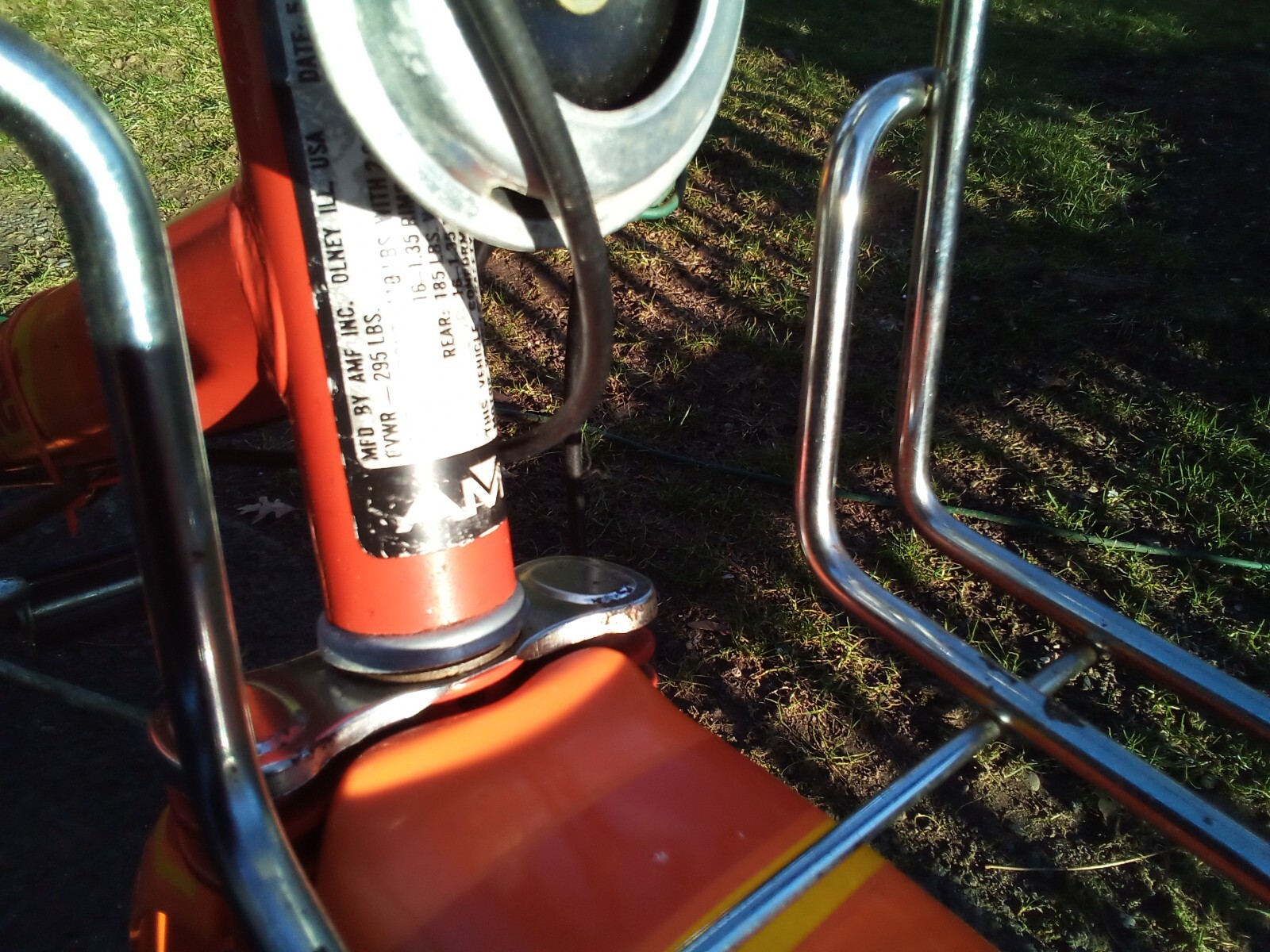 AMF 1978 Moped A-110 Tangerine WOW! Nice ! | eBay