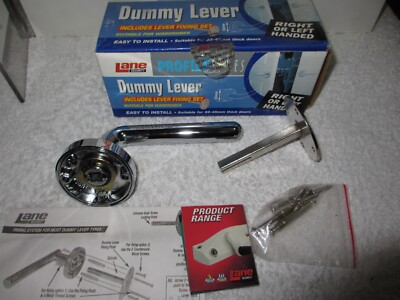 Lane Dummy Lever Includes Lever Fixing Set, 33-45mm Thick Doors Left or ...