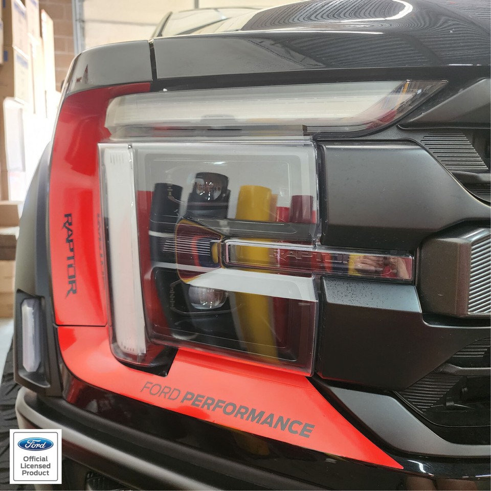 2024-2025 Ford Raptor F-150 Headlight Accent Vinyl Decals FP/Raptor ...